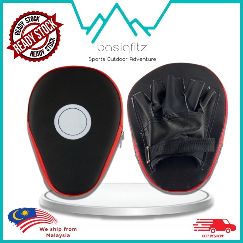 💥READY STOCK!!💥 Boxing Training Mitt Glove Hand Target Muay Thai Kick ...