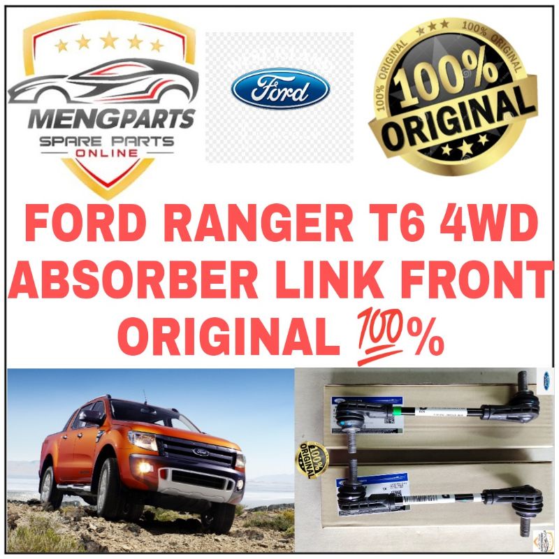 ORIGINAL 💯% FORD RANGER T6 & T7 4WD ONLY ABSORBER LINK,STABILIZER LINK ...