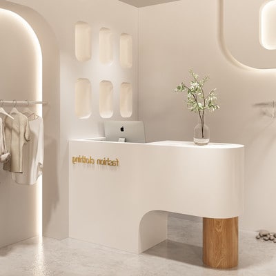 [PRE ORDER] BRIAR Cashier Shop Counter Clothing Store Bar Counter ...