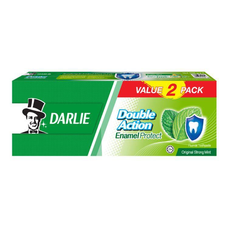 DARLIE Double Action Enemal protect toothpaste 2 x 200g | Shopee Malaysia