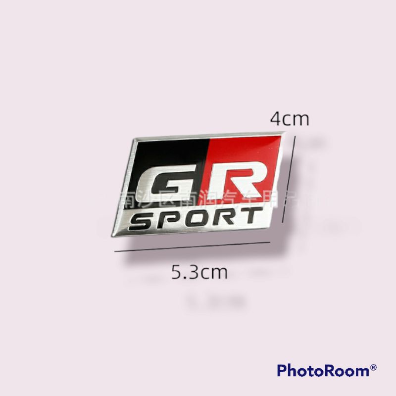 Malaysia Stock GR gazoo racing Metal Badge Sticker Besi GR SPORT Yaris ...