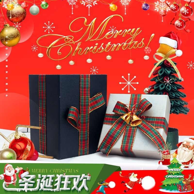 Christmas Ribbon Gift Wrapping Ribbon Decoration Plaid Ribbon Hand ...