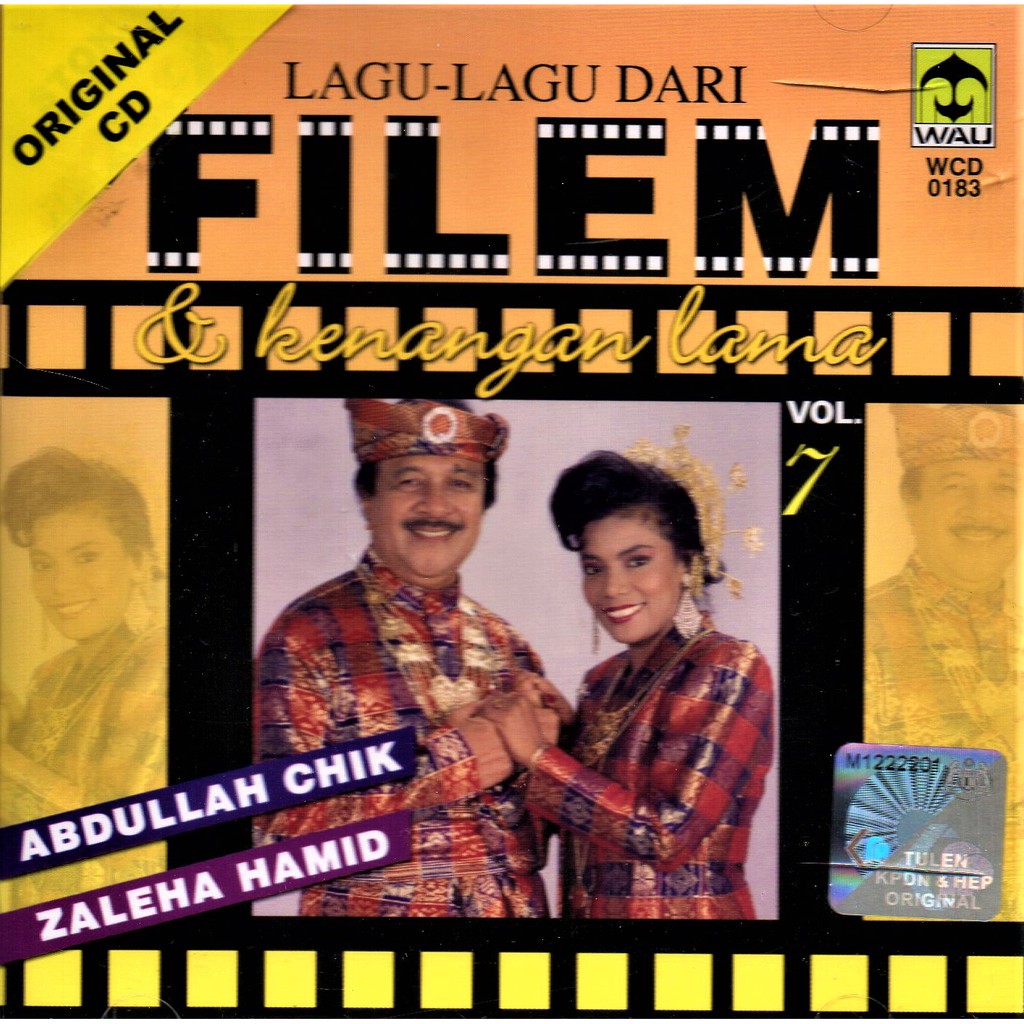 Lagu-lagu Dari Filem & Kenangan Lama VOL.7 ( CD ) [ ABDULLAH CHIK / ZALEHA HAMID] | Shopee Malaysia