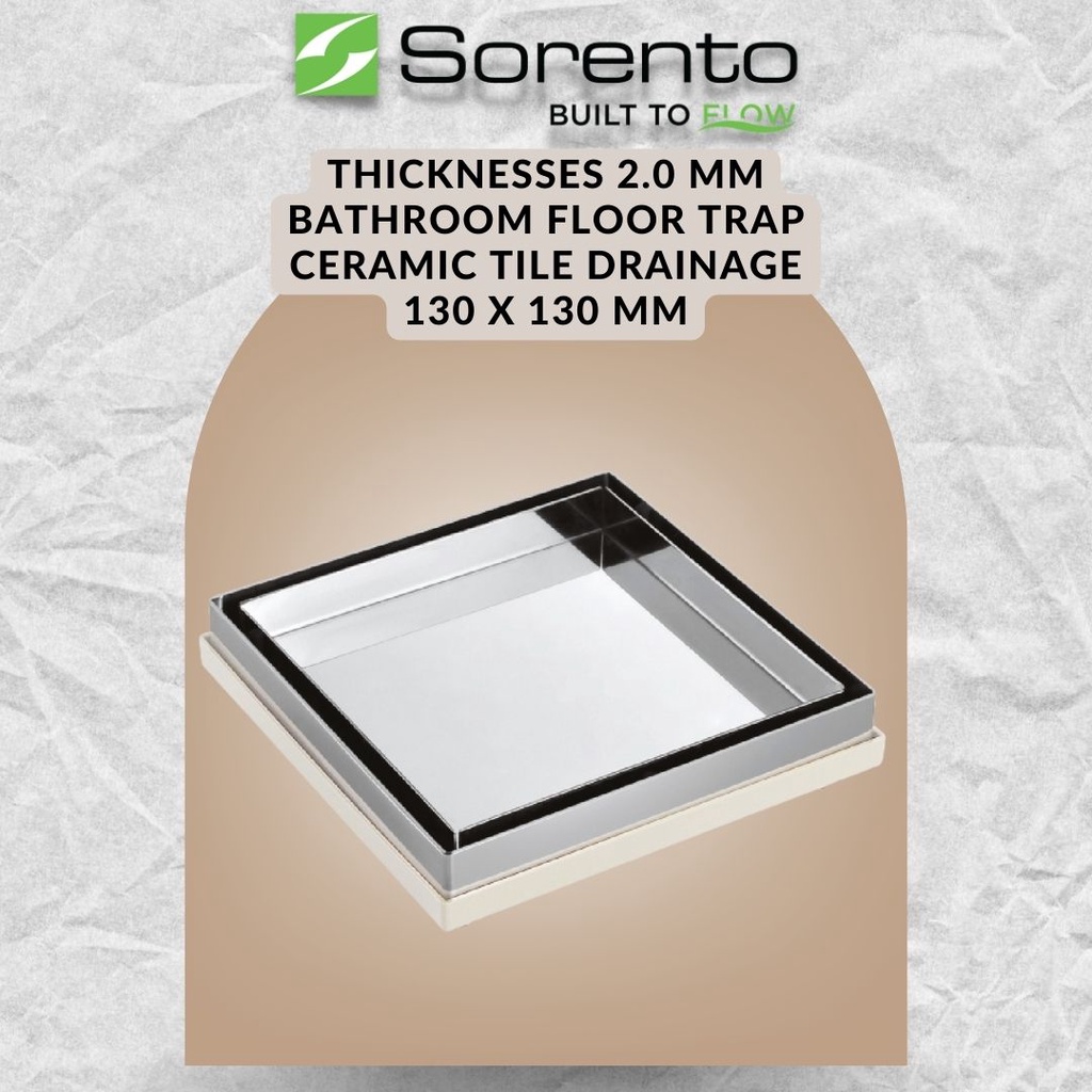 CABANA Floor Trap Bathroom 15x15 Stainless Steel 304 Material Kitchen ...