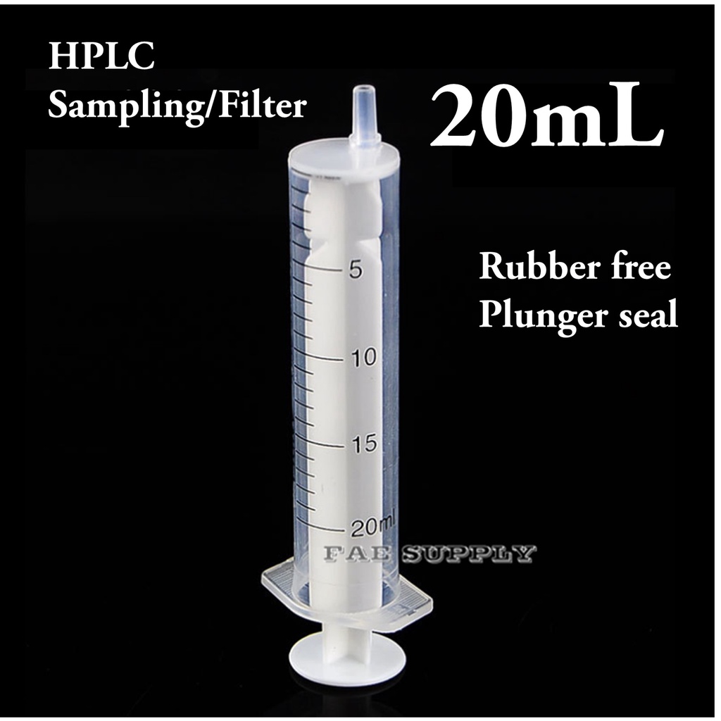 Syringe Picagari PP/PE plunger HPLC sampling rubber free medical ...