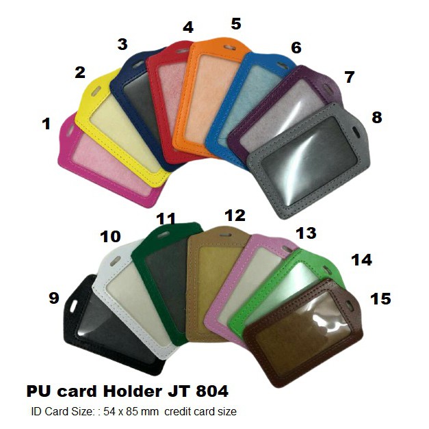 Card Holder ( PU Holder ) | Shopee Malaysia