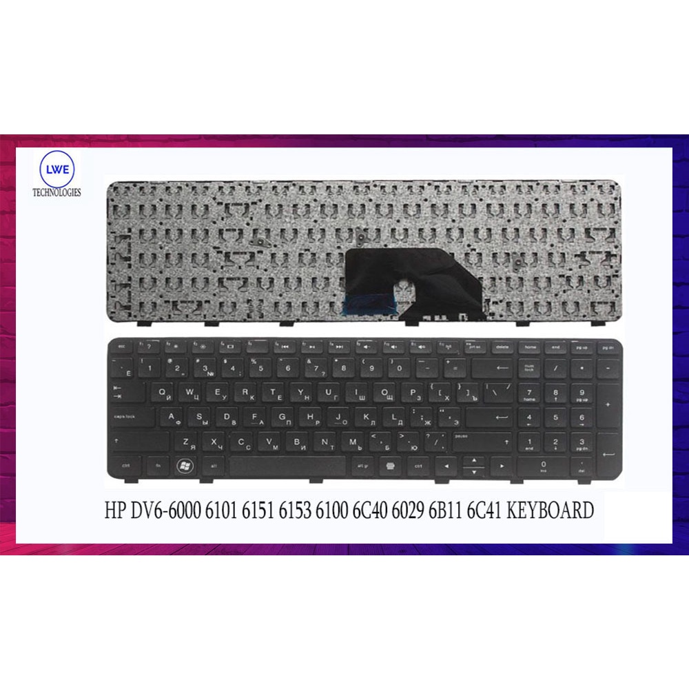 HP DV6-6000 DV6 DV6T DV6-6000 DV6-6b00 Keyboard Laptop Keyboard ...
