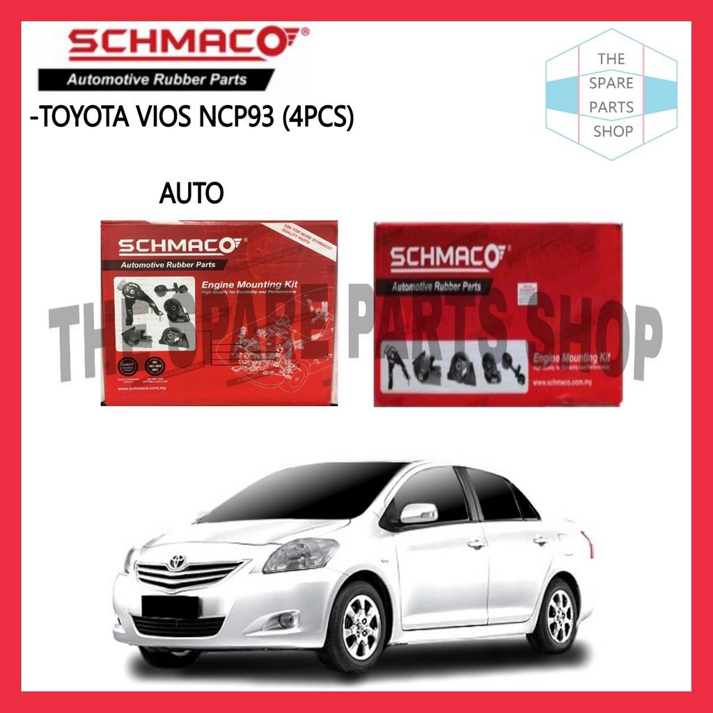 TOYOTA VIOS NCP93 AUTO SCHMACO ENGINE MOUNTING SET (4PCS IN 1 SET) - 1 ...
