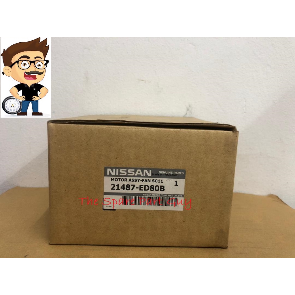 ORIGINAL NISSAN SYLPHY G11L K12 1.4 FAN MOTOR - 21487-ED80B | Shopee ...