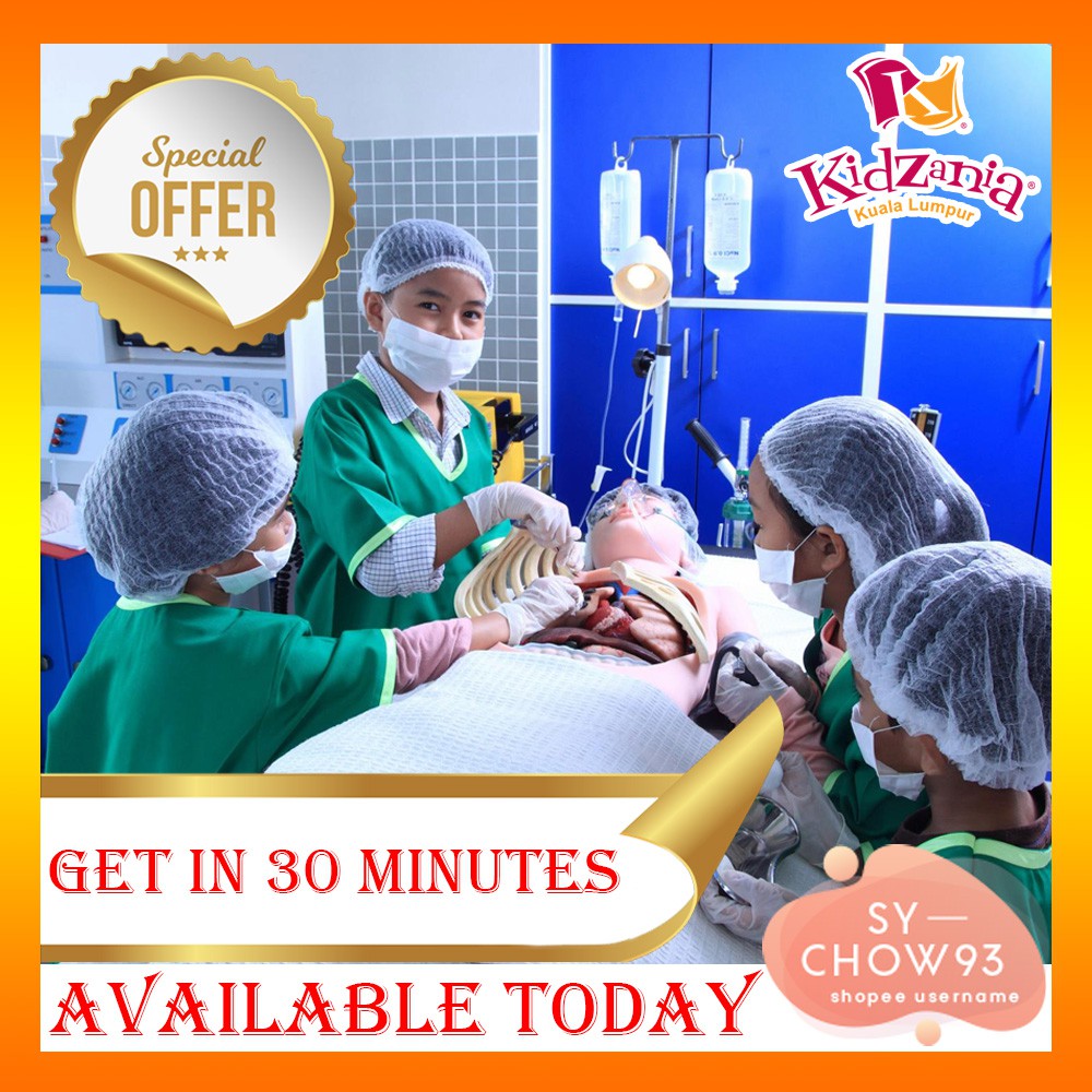 Kidzania Kuala Lumpur Admission Open Ticket | Shopee Malaysia