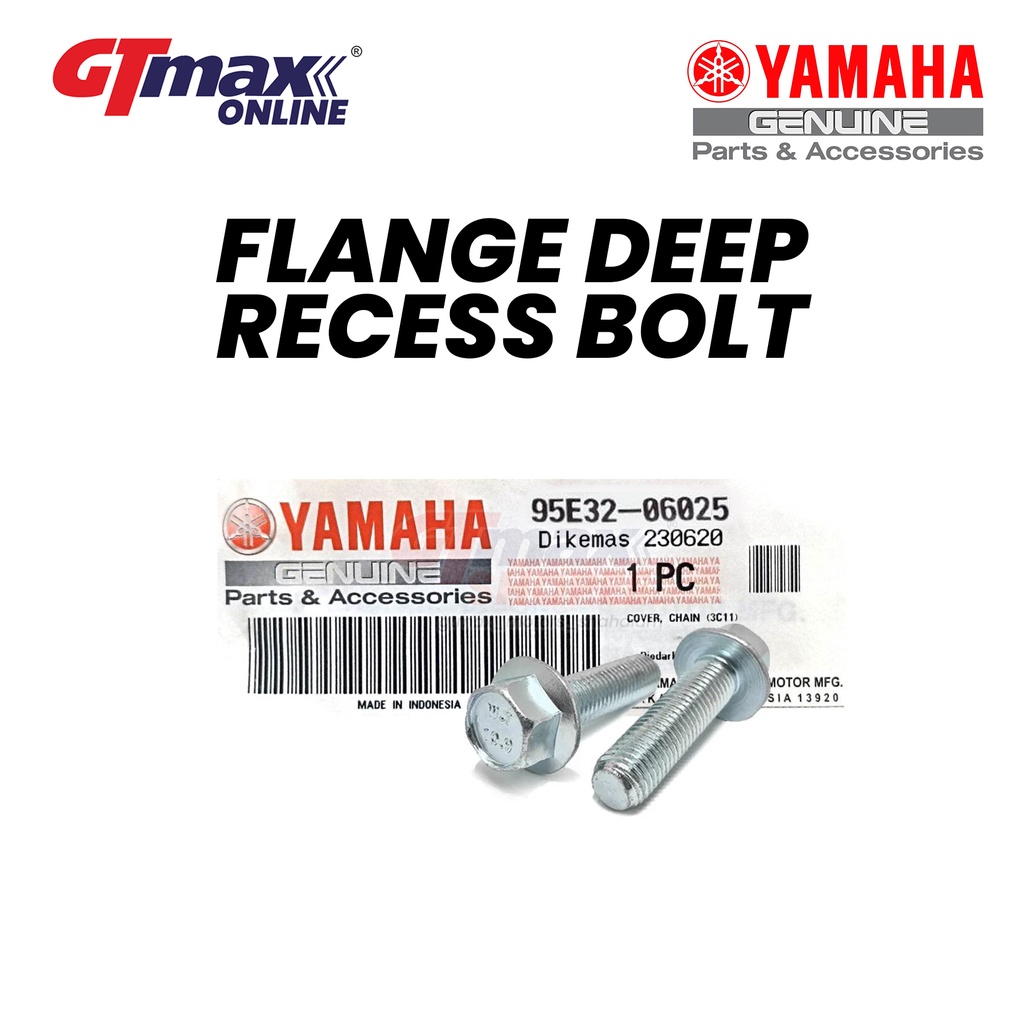 (BERANI JAMIN 100% HLY!) Yamaha Original Y15ZR Bolt Ikat Timing Chain Tensioner Bolt Ikat Water ...