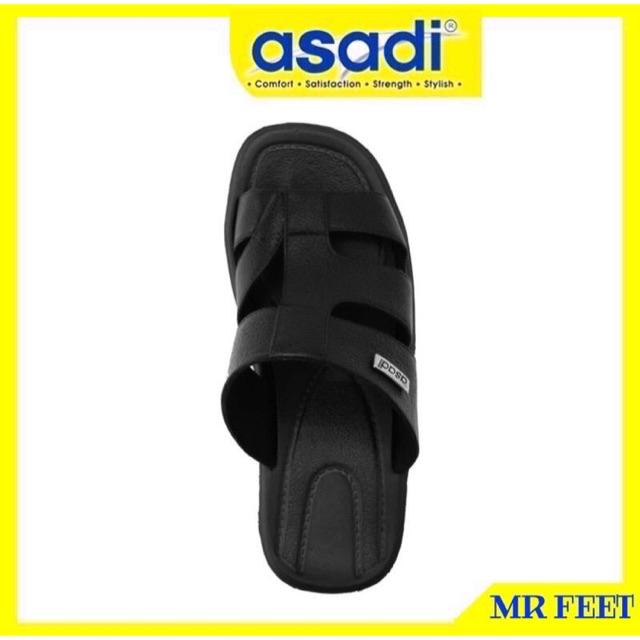 Asadi Original sandals Black&dark brown #MJA-126116 | Shopee Malaysia