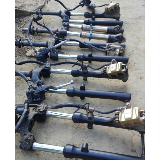 T FORK X1R & FORK X1R & PAM BRAKE ATAS BAWAH SECONDHAND X1R ORIMOTO ...