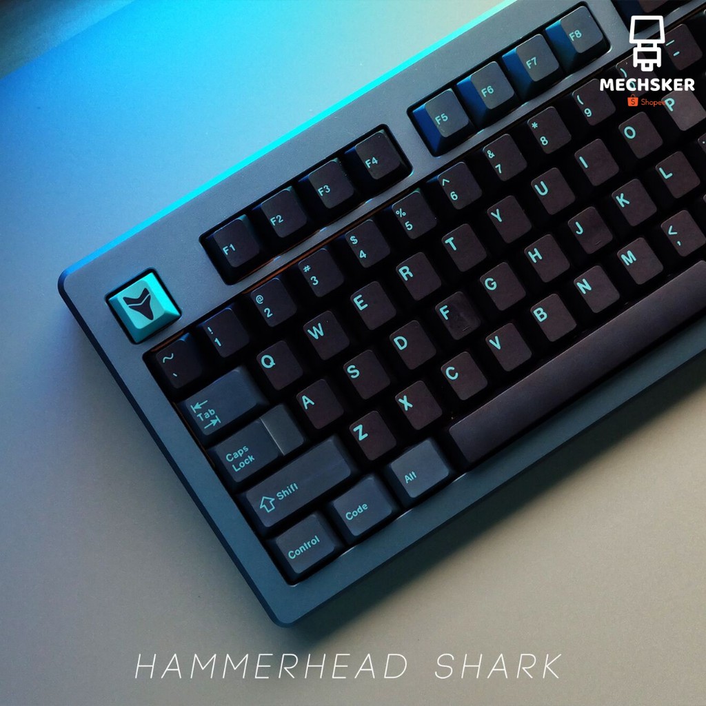 [𝗥𝗘𝗔𝗗𝗬 𝗦𝗧𝗢𝗖𝗞] GMK Hammerhead Clone Keycaps | Cherry Profile | Dye-Sub ...