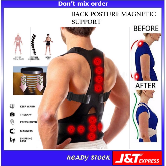 Posture Belakang Back Support Baju Terapi Bengkung Alat Sokong Tulang ...