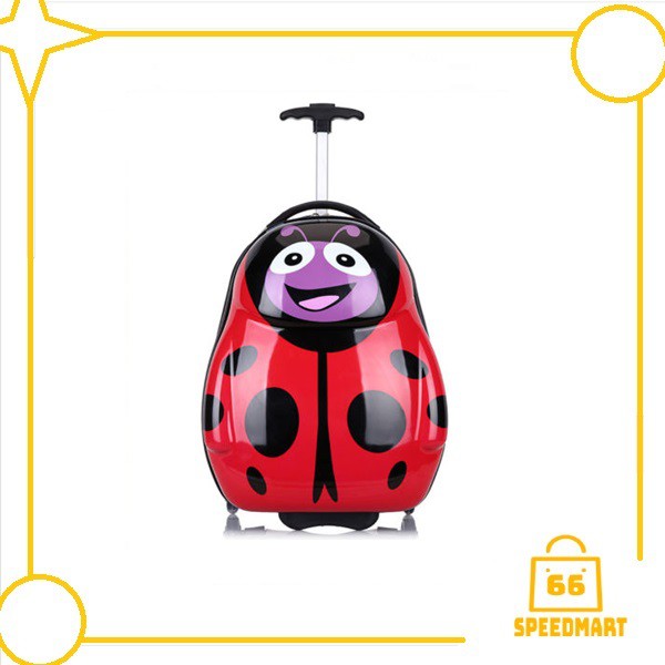 Children Cartoon Ladybug Kids Travel Luggage | Shopee Malaysia