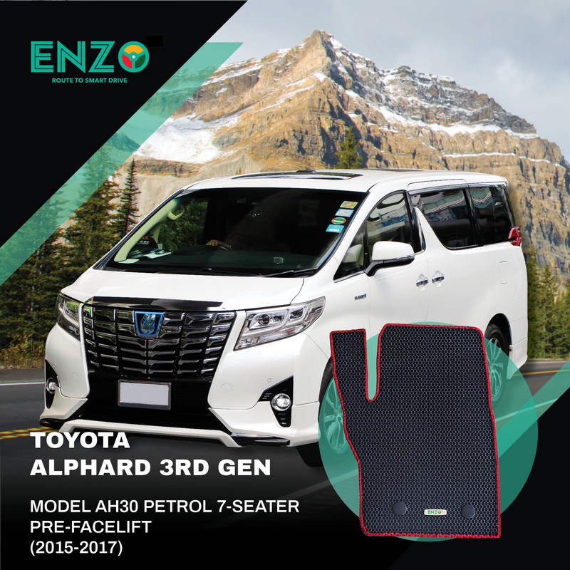 Toyota Alphard 3rd Gen Model AH30 Petrol 7 Seater Pre-Facelift - Enzo ...