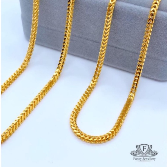 💎💎Fancy Jewellery💎💎 Emas 916 Rantai Leher Belut Padu Exclusive Emas 916 ...