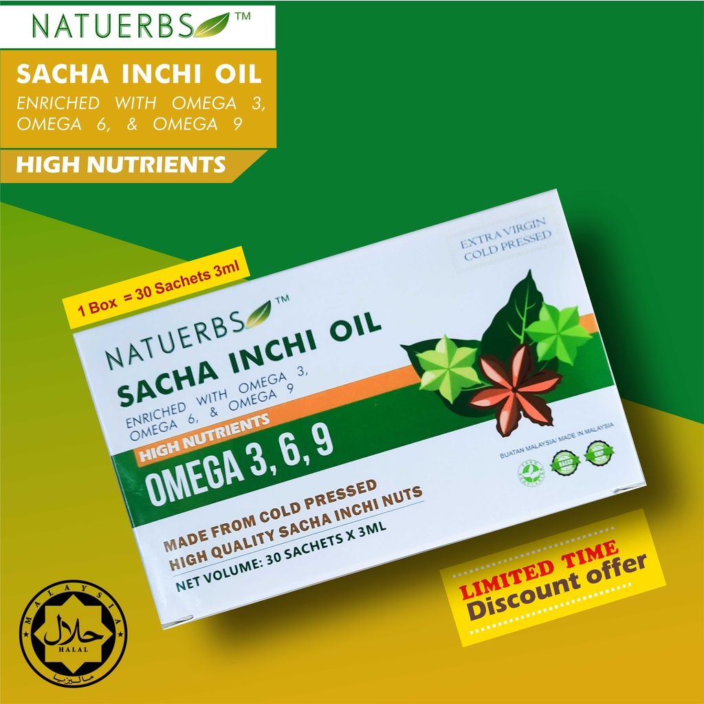 [BUY 1 FREE 1] SACHA INCHI SACHET - GRADE A - PURE GOOD FOOD HEALTHY ...