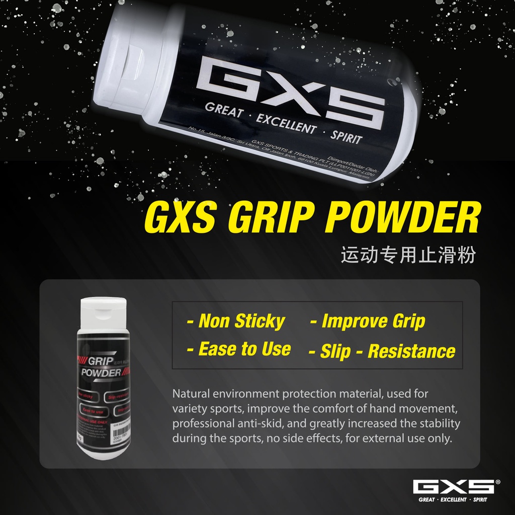 (NEW STOCK) GXS GRIP POWDER (Anti-Slip) (35Gram+-) | Shopee Malaysia
