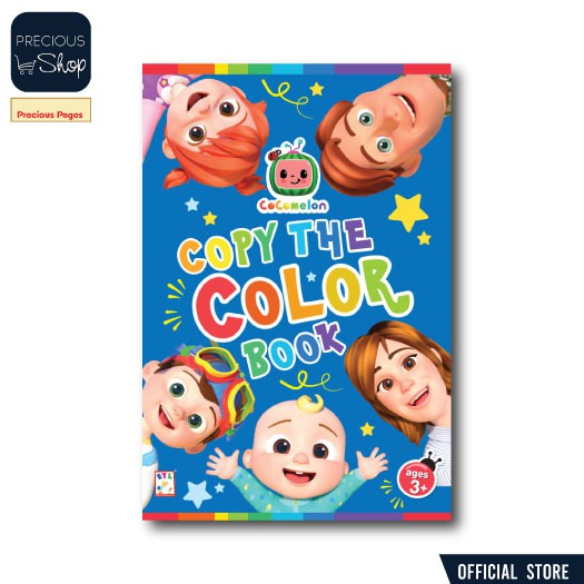 Cocomelon - Copy The Color Book Ages 3+ | Shopee Malaysia