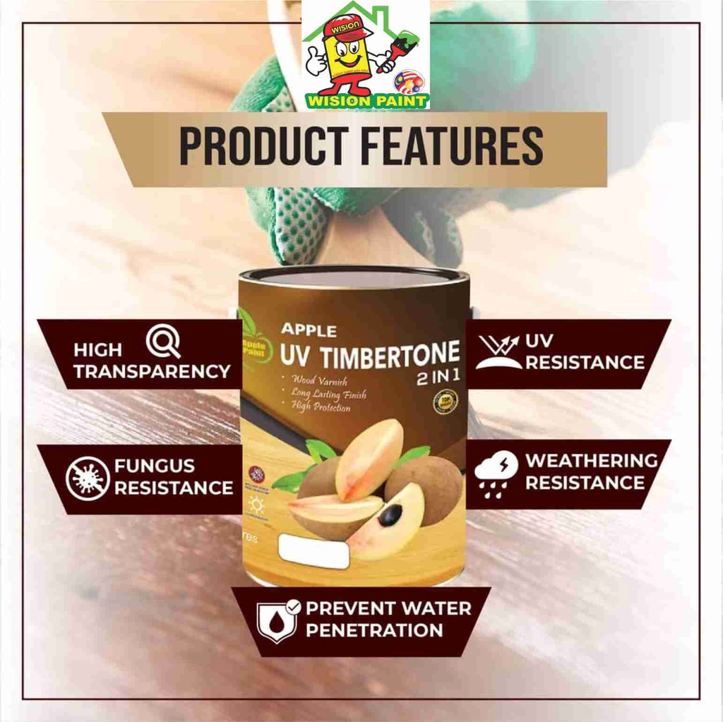 Cat Varnish Anti Anai-Anai /1L🔅 Weather Resistance Quality Varnish ...