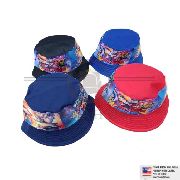 topi boboiboy bucket hats cartoon kids topi kanak kanak hats caps cap ...