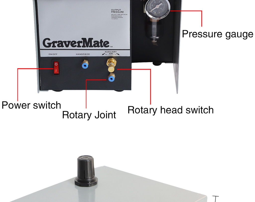 110/220V Pneumatic Impact Engraving Machine GraverMate Jewelry Engraver ...
