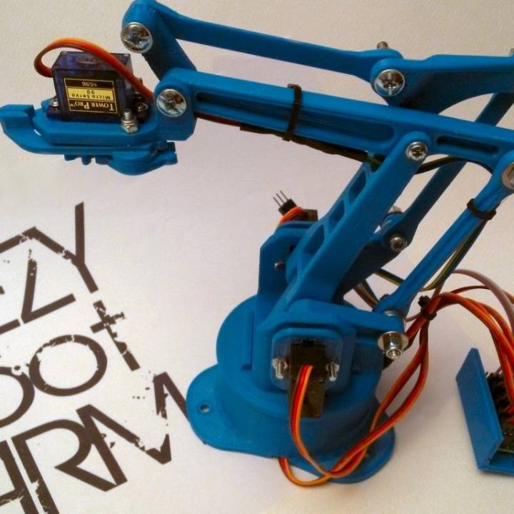 Arduino Robot Arm (kit only) - 3d printing | Shopee Malaysia