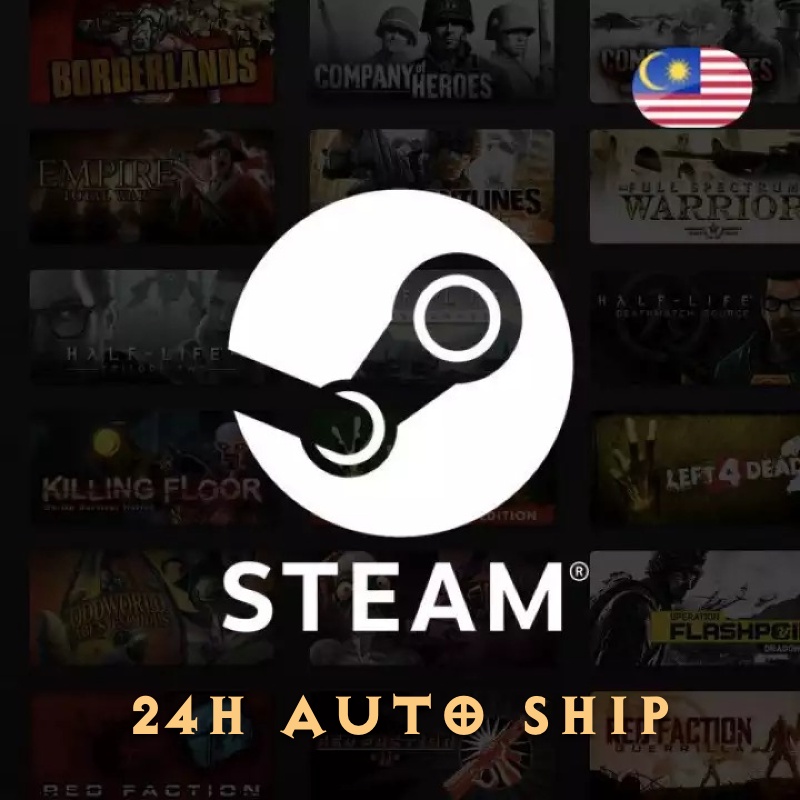 [24H bot] Steam wallet code (MY) RM50, 100, INSTANT CODE | Shopee Malaysia