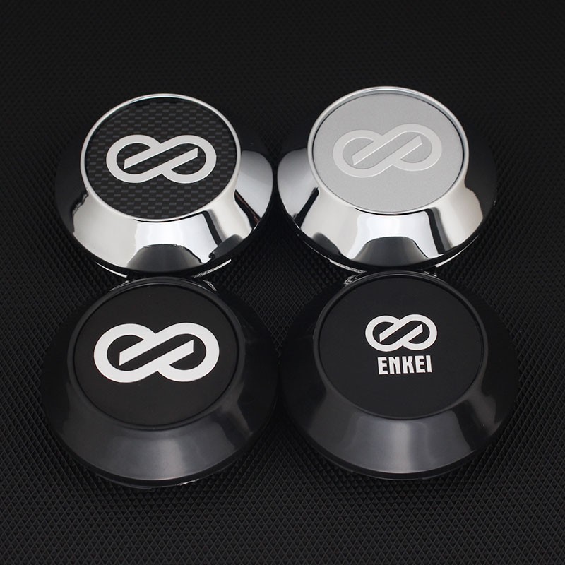 4pcs enkei caps on wheels 68mm OD & 62mm ID enkei racing wheel center ...