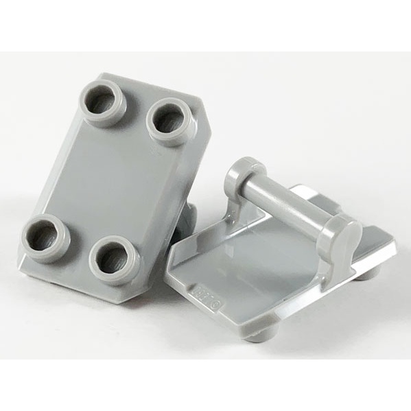 LEGO Parts 30166 Plate, Modified 2 x 3 Inverted with 4 Studs and Bar ...