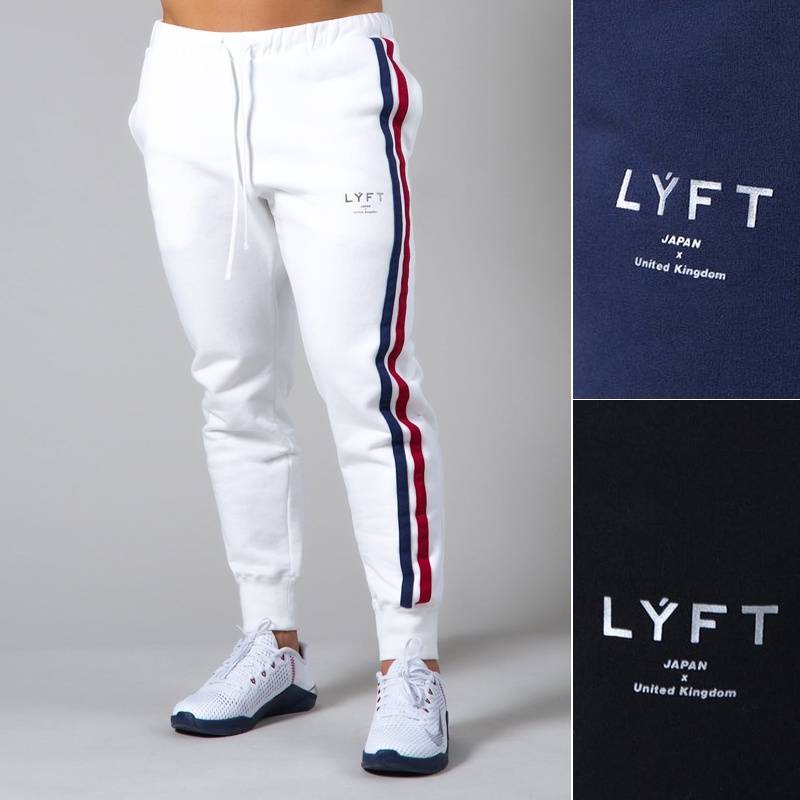 LYFT Men's Sports Jogging Pants Cotton Striped Casual Pants M-3XL ...