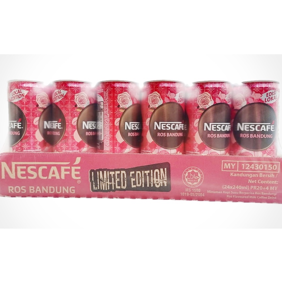 NESCAFE Rose Bandung 24x240ml | Shopee Malaysia