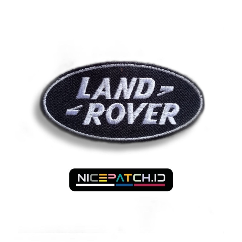 Patch Emblem 4x4 Offroad Landrover Land Rover Emblem Embroidery Sewing ...