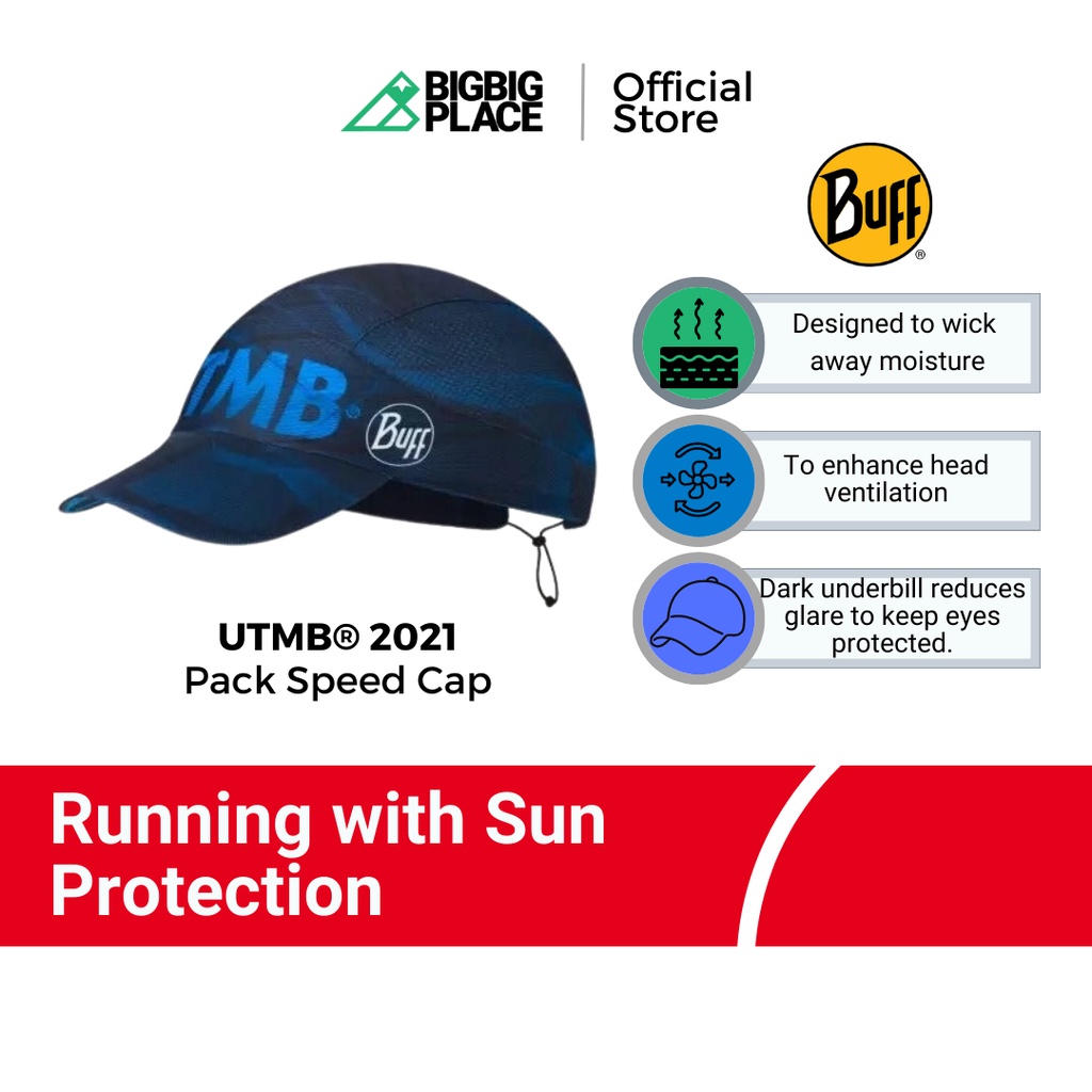[Ready Stock] BUFF UTMB® 2021 Pack Speed Cap | Topi Larian Sukan ...