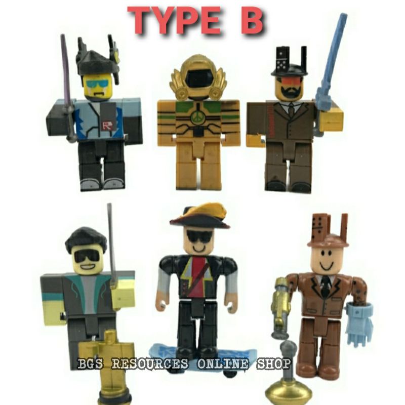 ROBLOX FIGURES LOOSE FIGURE 6PCS ROBLOX TOY RED HEADSTACK AZUREWRATH ...