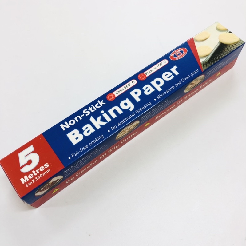 Rico's Non-Stick 5 Metres Baking Paper Barbecue Double-sided Silicone ...
