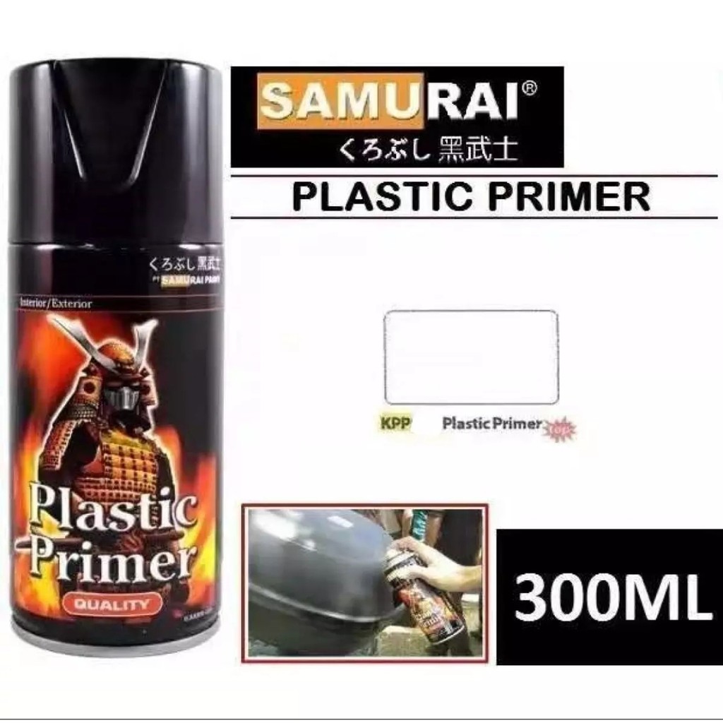 Samurai Spray Paint (Plastic Primer) | Shopee Malaysia
