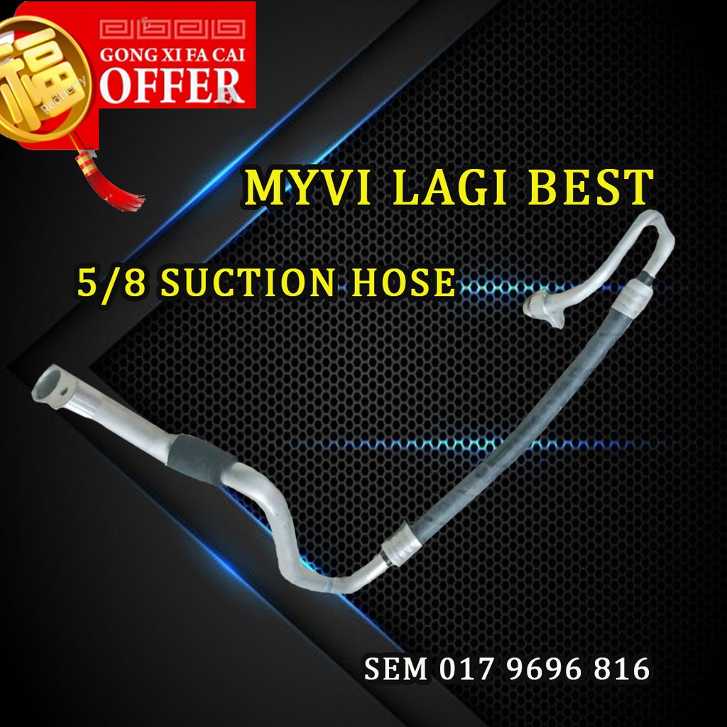 PERODUA MYVI LAGI BEST OEM TAIWAN NEW 5/8 SUCTION HOSE/ HOS (CAR AIR ...