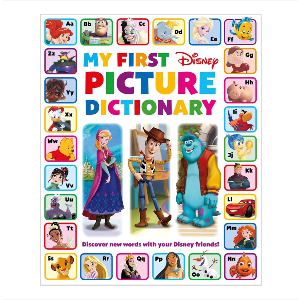Disney My First Picture Dictionary 900 English Words for Kids to Learn ...