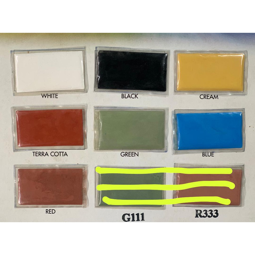 Color Cement 1kg for flooring (Simen Warna untuk permukaan lantai ...