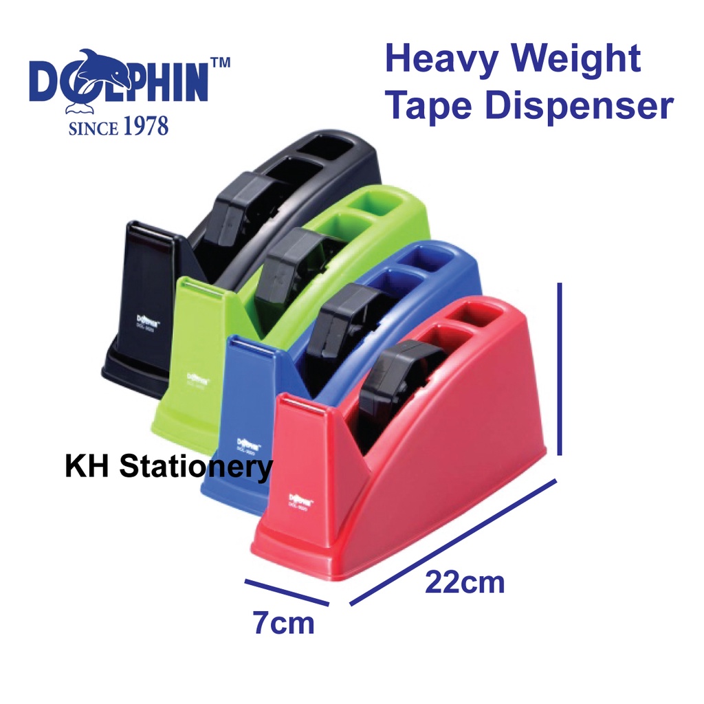 Dolphin Tape Dispenser with Pen Holder DOL-3020 / Big Heavy Tape ...
