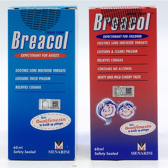 BREACOL expectorant for adults & children 60 ml | Shopee Malaysia