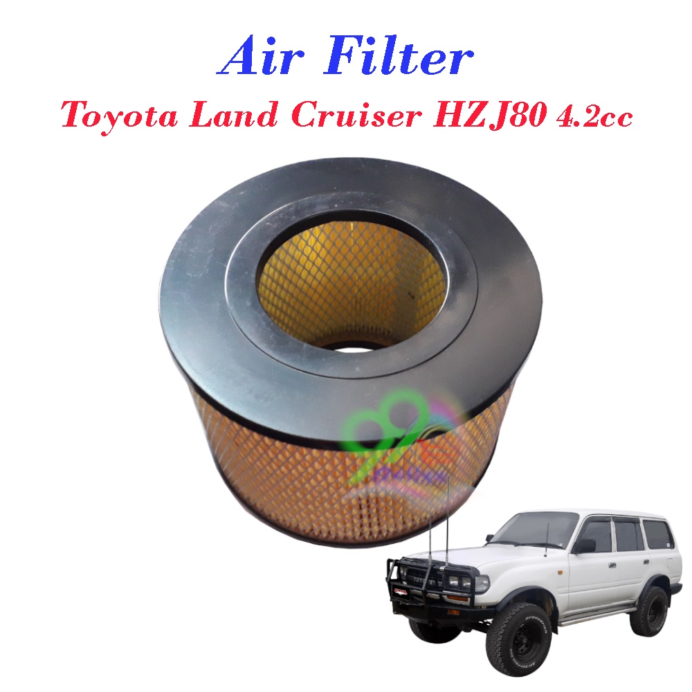 Air Filter Toyota Land Cruiser King HZJ80 4.2 Toyota Land Cruiser Prado ...