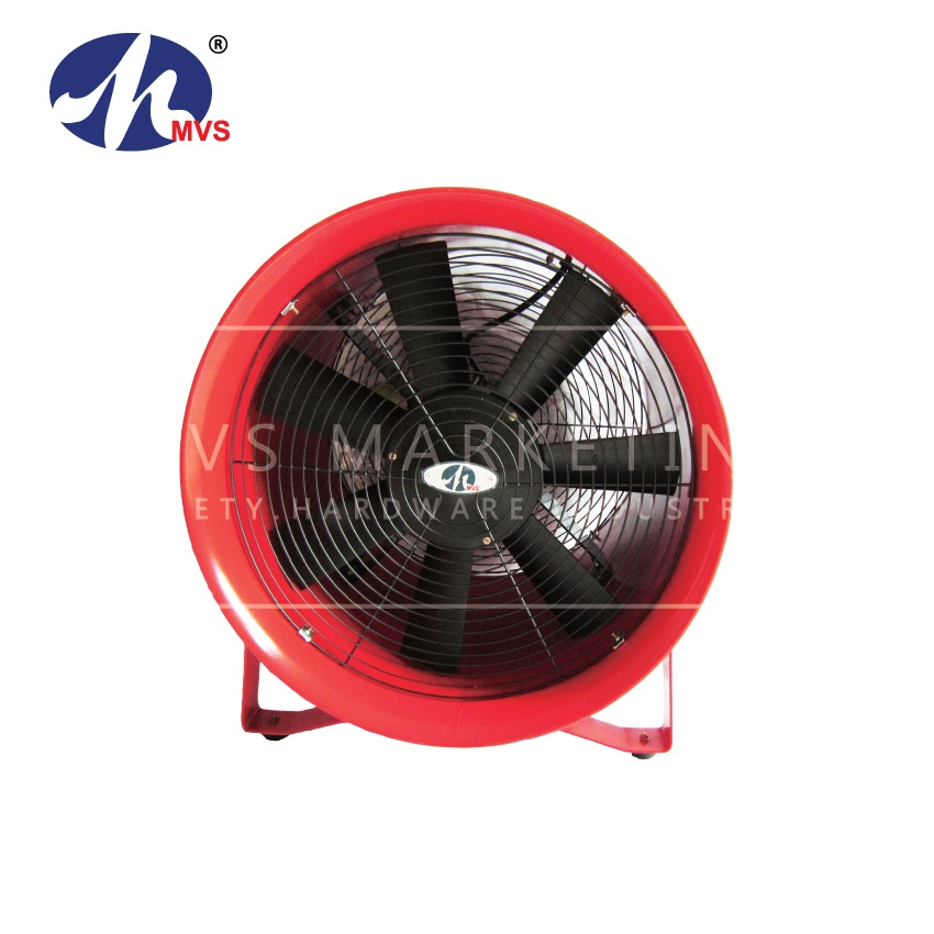 MVS PORTABLE VENTILATOR FAN / INDUSTRIAL SKY DANCER BLOWER 8'' - 18 ...