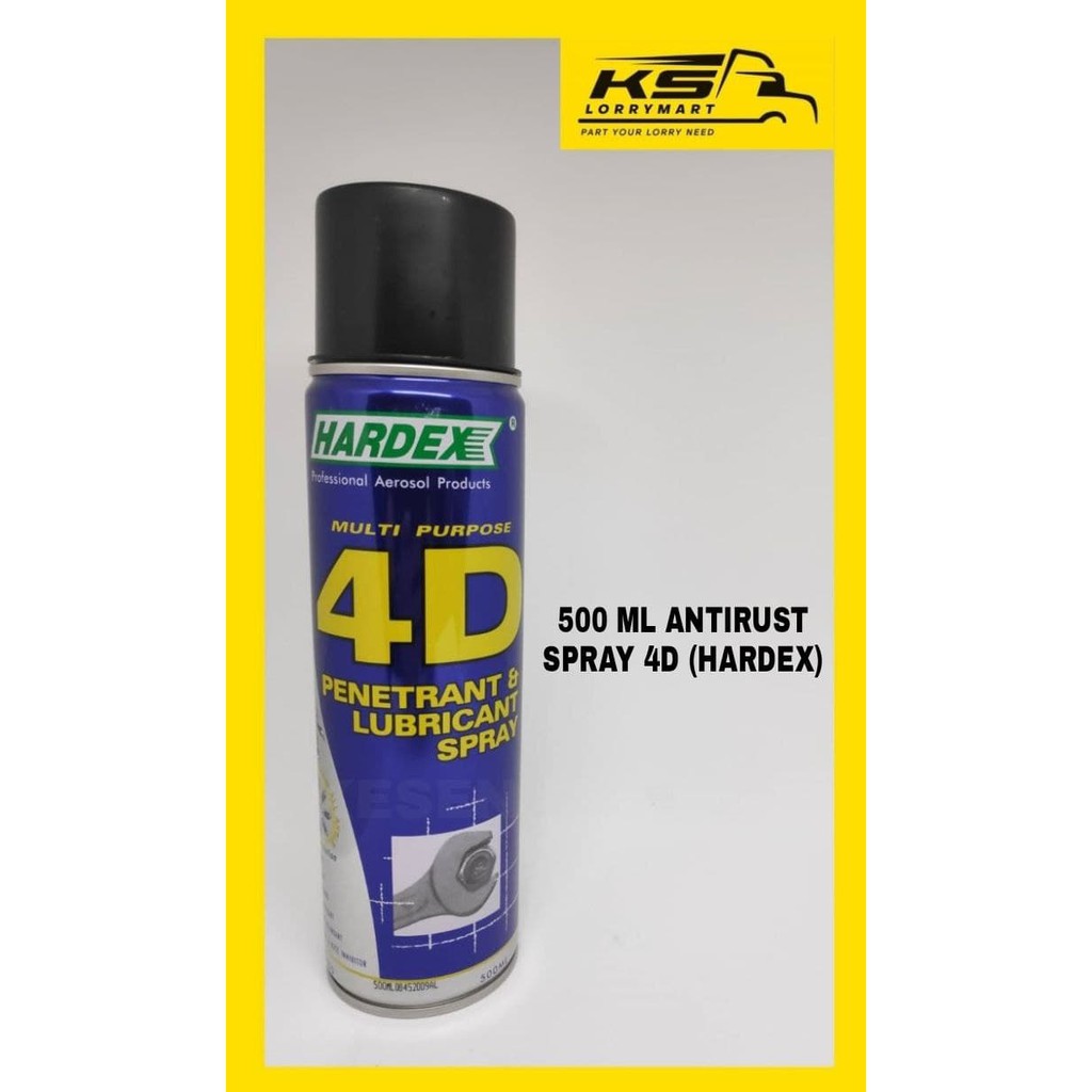 KS 500 ML ANTIRUST SPRAY 4D (HARDEX) | Shopee Malaysia