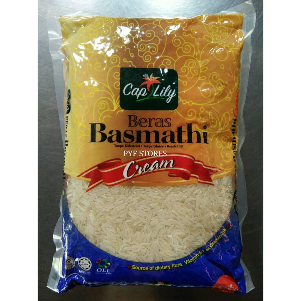 Beras super import basmathi cream lily 1kg | Shopee Malaysia