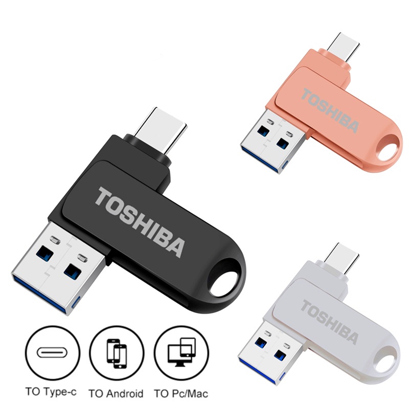 Toshiba Type-C Pendrive 512GB Large Capacity OTG USB 3.0 Flash Drive ...