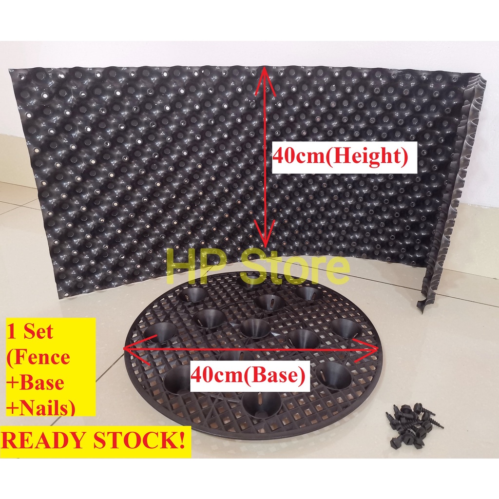 【20,30,40,50cm】控根器/Air Prunning Pot Set/Plant Root Control Trainer Fast ...